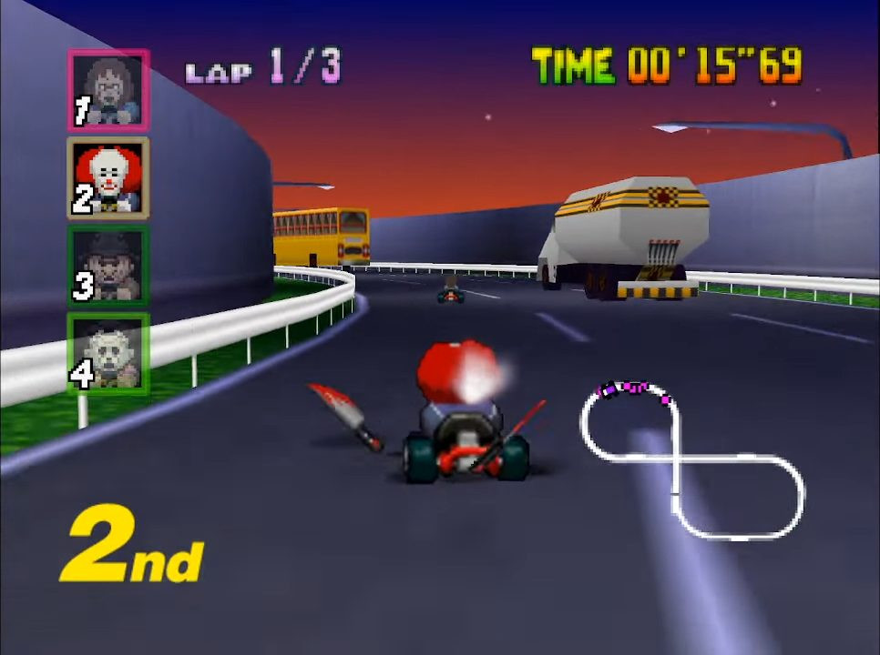 Slasher Kart 64 Mod for Mario Kart 64 | MK64 Mods
