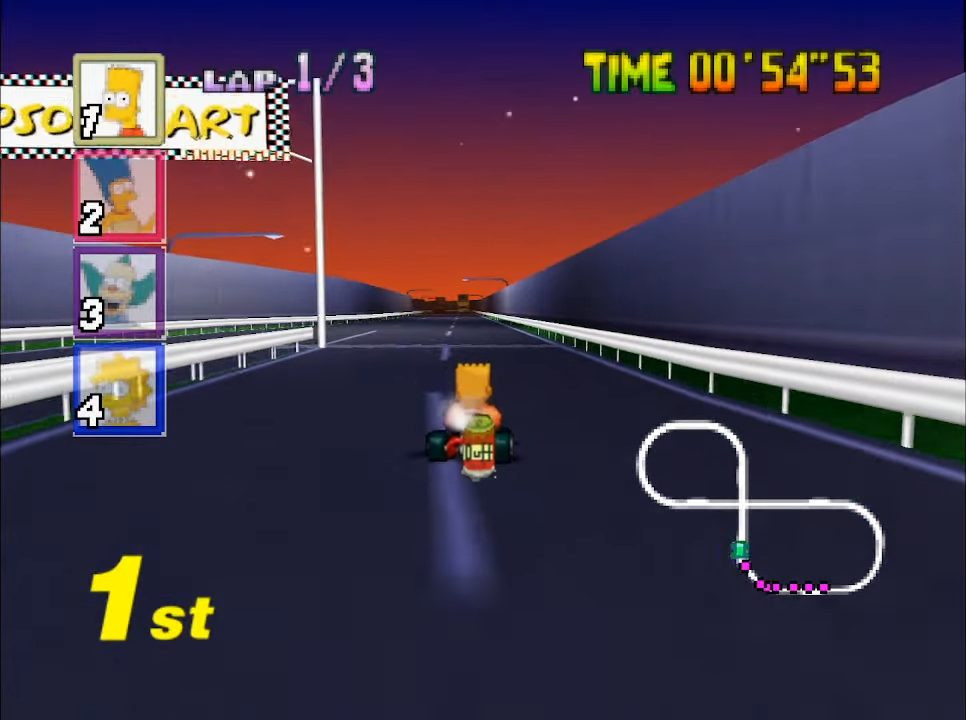 Simpson Kart 64 Mod for Mario Kart 64 | MK64 Mods