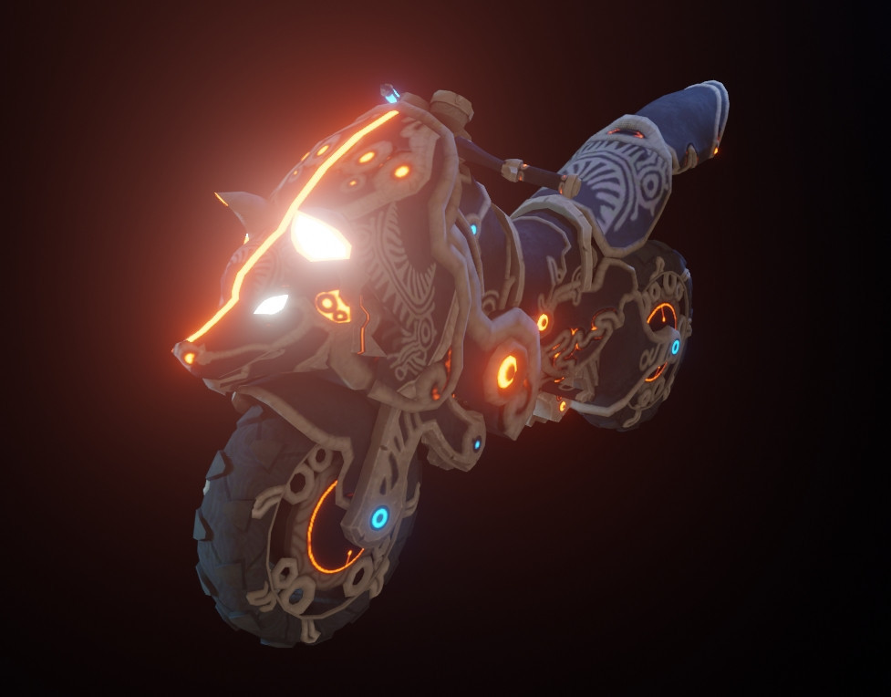 Legendary Master-Cycle (code: WOLF) Mod for The Legend of Zelda: Breath ...