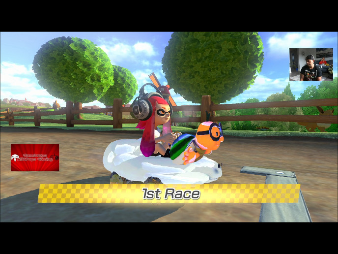 Custom Lakitu Cloud Carnival Kart mod MK8D Mod for Mario Kart 8 Deluxe | MK8D Mods