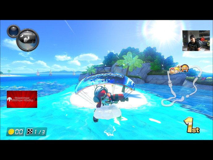 Custom Lakitu Cloud Carnival Kart mod MK8D Mod for Mario Kart 8 Deluxe | MK8D Mods