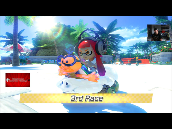 Custom Lakitu Cloud Carnival Kart mod MK8D Mod for Mario Kart 8 Deluxe | MK8D Mods