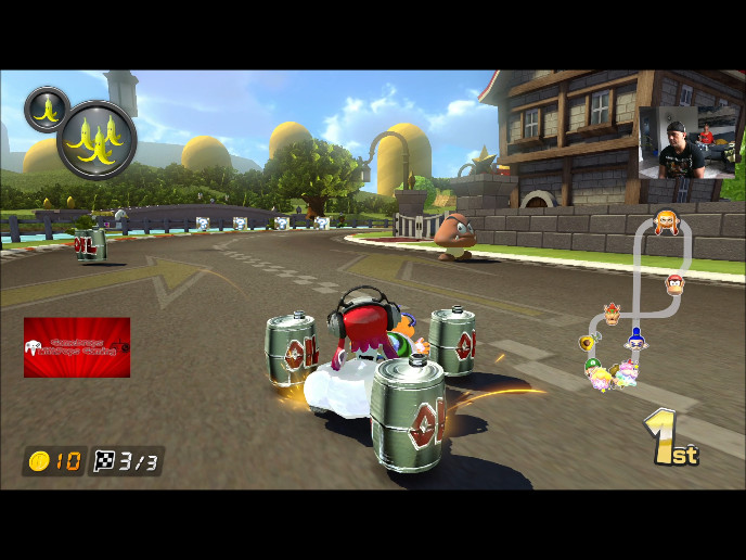 Custom Lakitu Cloud Carnival Kart mod MK8D Mod for Mario Kart 8 Deluxe | MK8D Mods
