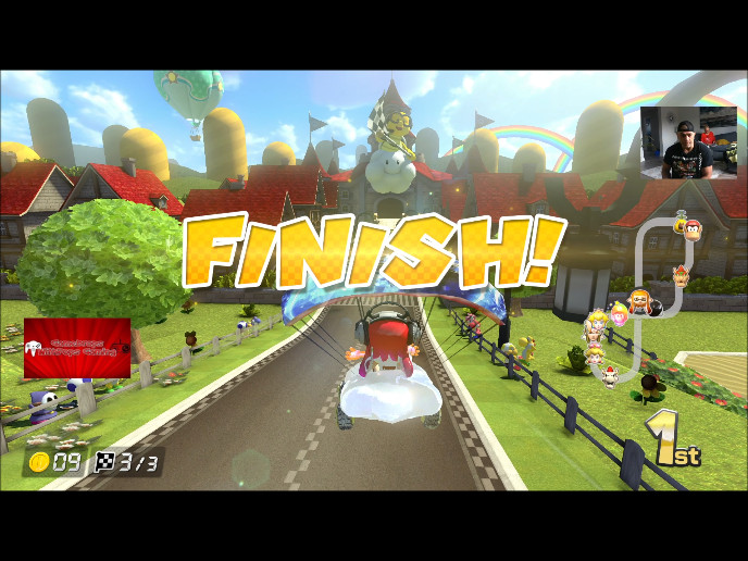 Custom Lakitu Cloud Carnival Kart mod MK8D Mod for Mario Kart 8 Deluxe | MK8D Mods