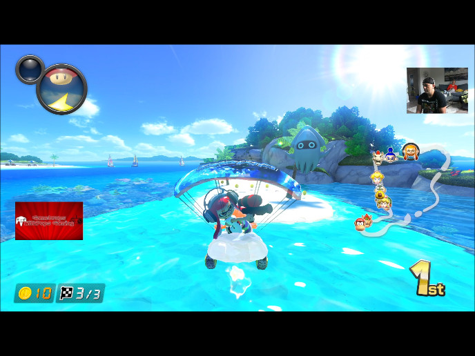 Custom Lakitu Cloud Carnival Kart mod MK8D Mod for Mario Kart 8 Deluxe | MK8D Mods