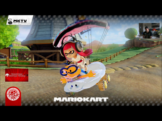 Custom Lakitu Cloud Carnival Kart mod MK8D Mod for Mario Kart 8 Deluxe | MK8D Mods