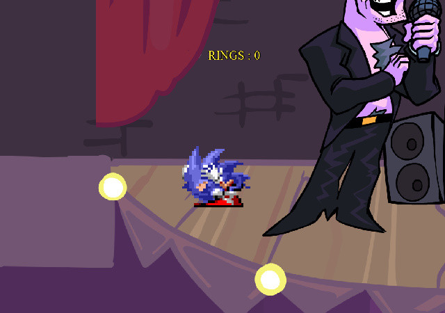 Sonic in FNF Mod for Friday Night Funkin' | FNF Mods