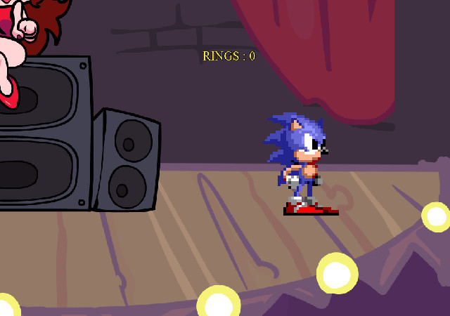 Sonic in FNF Mod for Friday Night Funkin' | FNF Mods