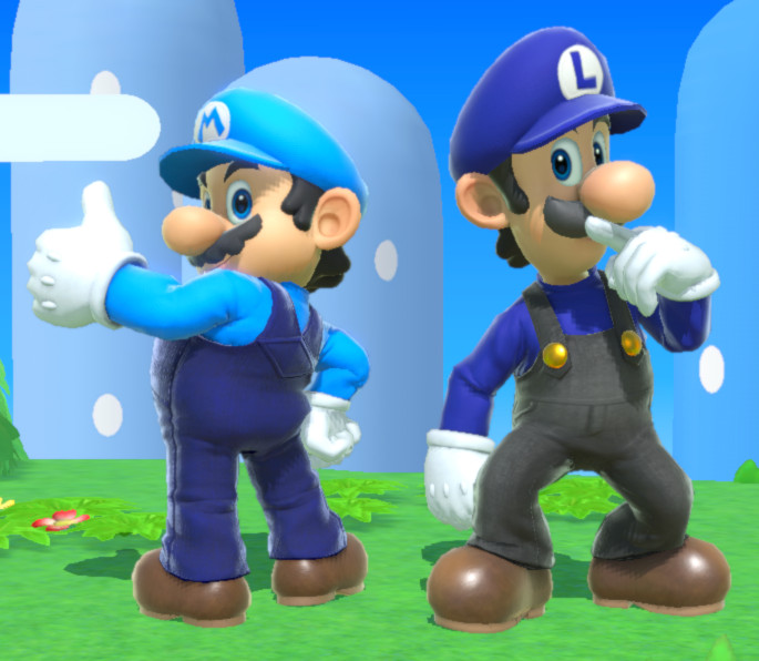 The Blue Plumbers Mod for Super Smash Bros. Ultimate | SSBU Mods