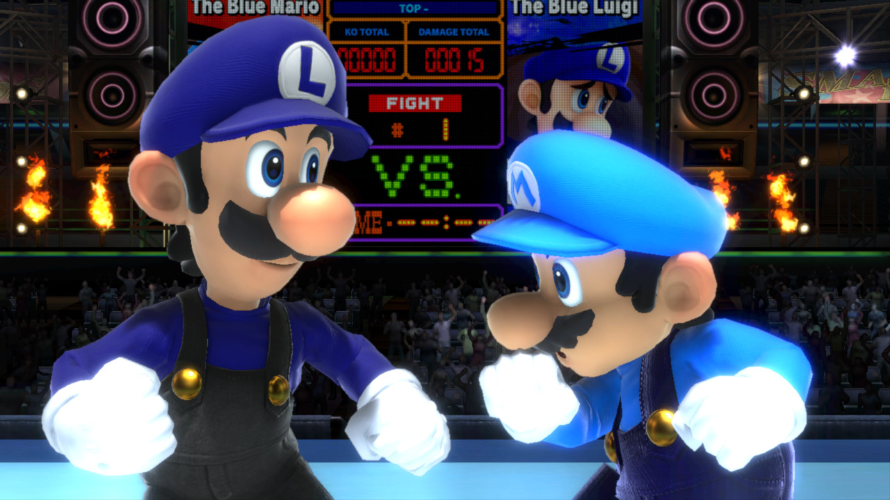 The Blue Plumbers Mod for Super Smash Bros. Ultimate | SSBU Mods