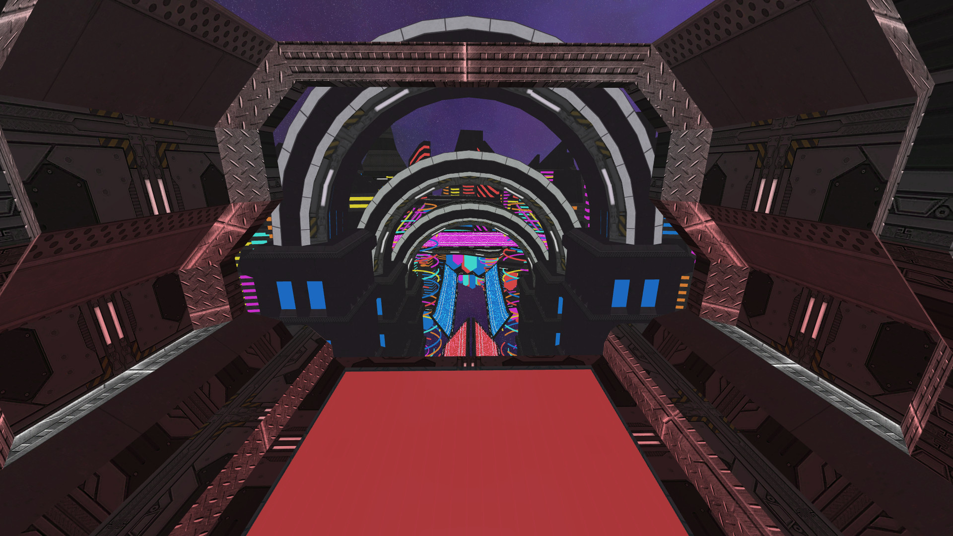 surf_cyberwave Mod for Counter-Strike 1.6 | CS1.6 Mods