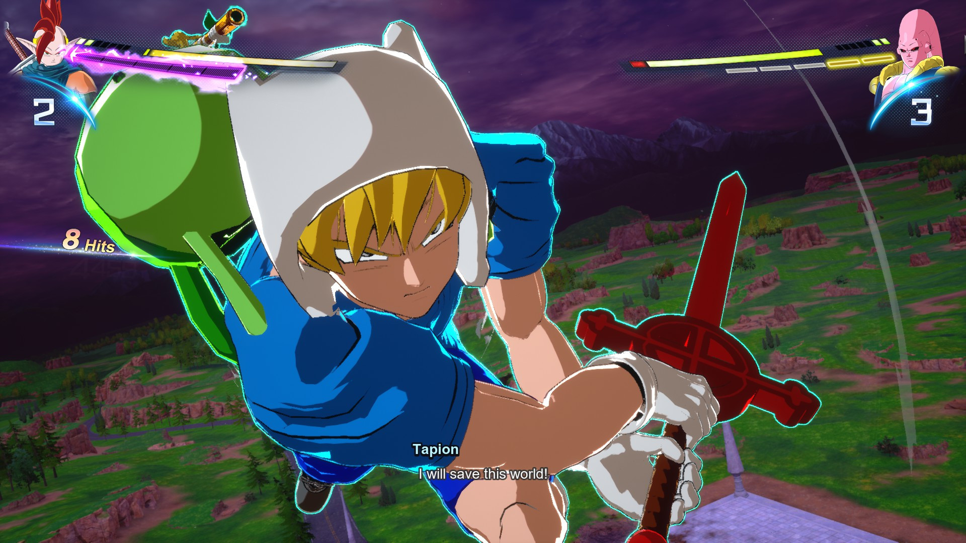 FINN THE HUMAN Mod for Dragon Ball: Sparking! ZERO | DBSZ Mods