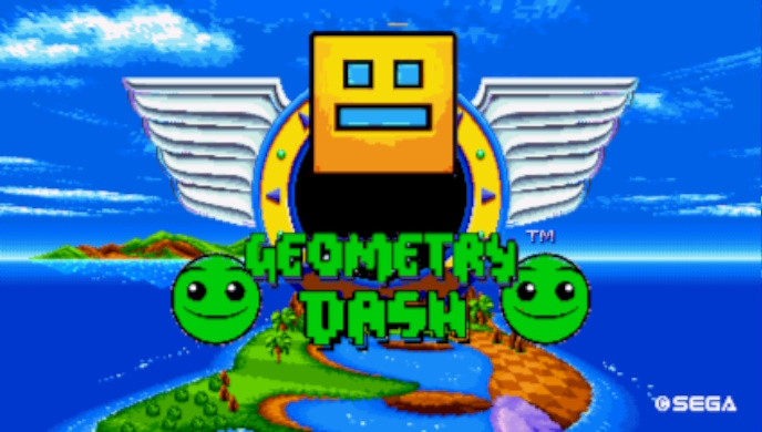 Geometry dash mania Mod for Sonic Mania | SM Mods