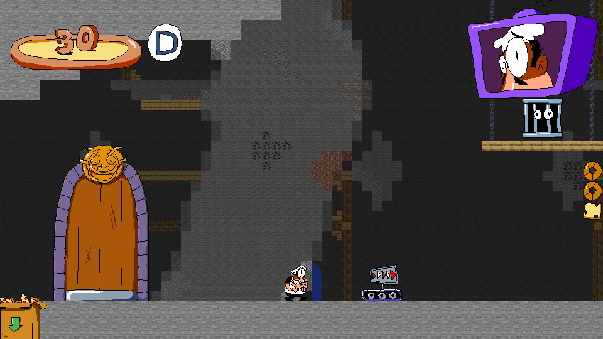 Minecraft Tower (Alpha 1.1.1) Mod for Pizza Tower | PT Mods