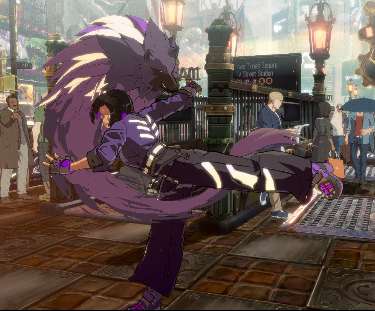 The Gio Zaibatsu (Reina Recolor) Mod for GUILTY GEAR -STRIVE- | GGST Mods