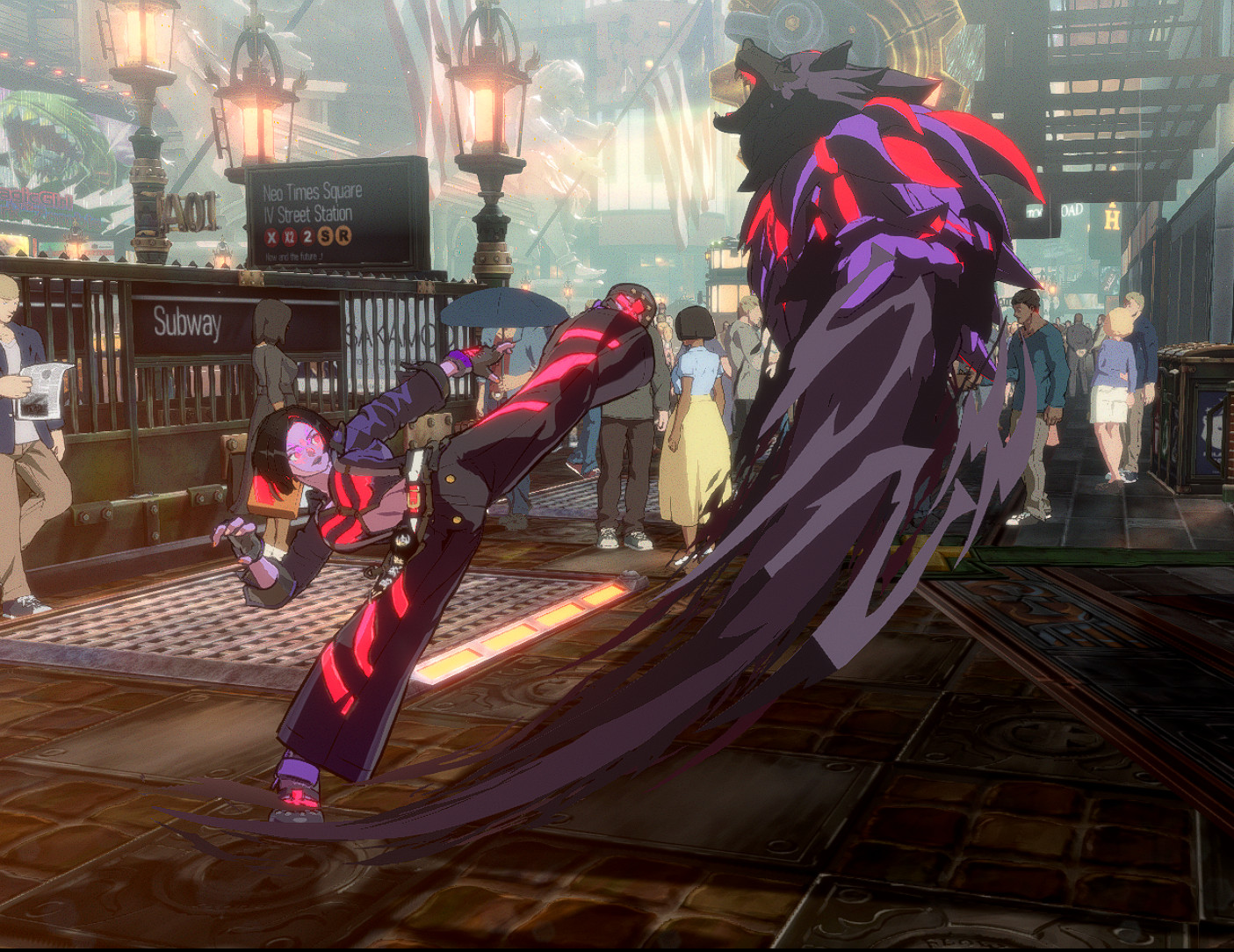 The Gio Zaibatsu (Reina Recolor) Mod for GUILTY GEAR -STRIVE- | GGST Mods