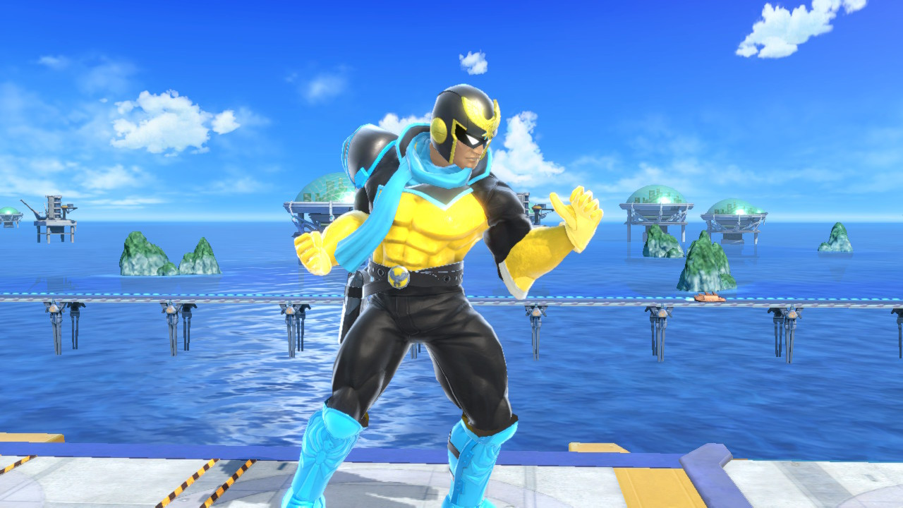 Invincible Captain Falcon Mod for Super Smash Bros. Ultimate | SSBU Mods