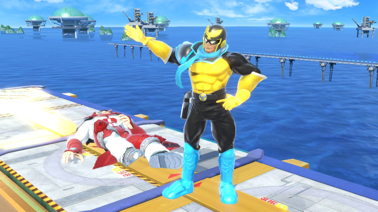 Invincible Captain Falcon Mod for Super Smash Bros. Ultimate | SSBU Mods