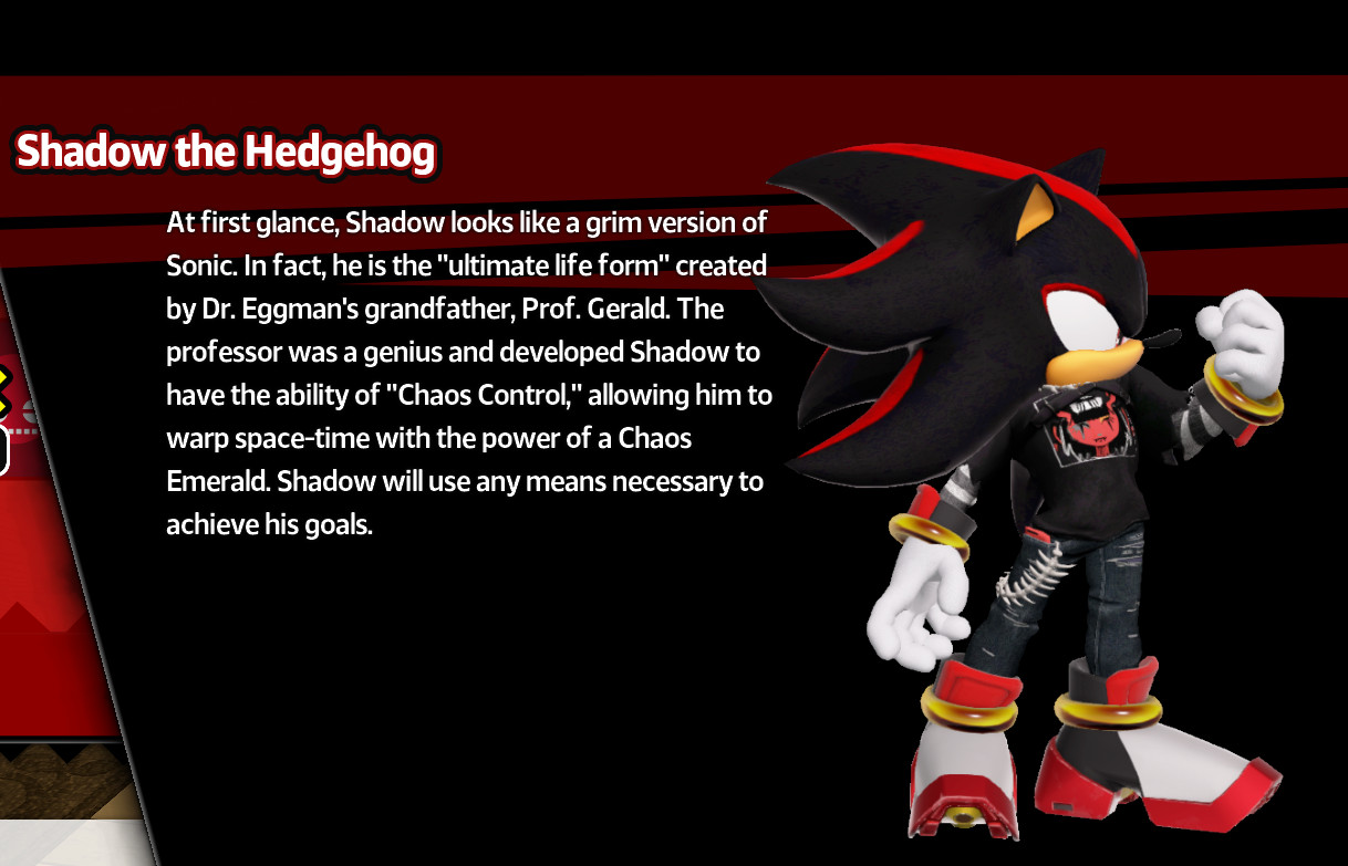 Meow Skulls Outfit for Shadow Mod for Shadow Generations | SXSGShadow Mods