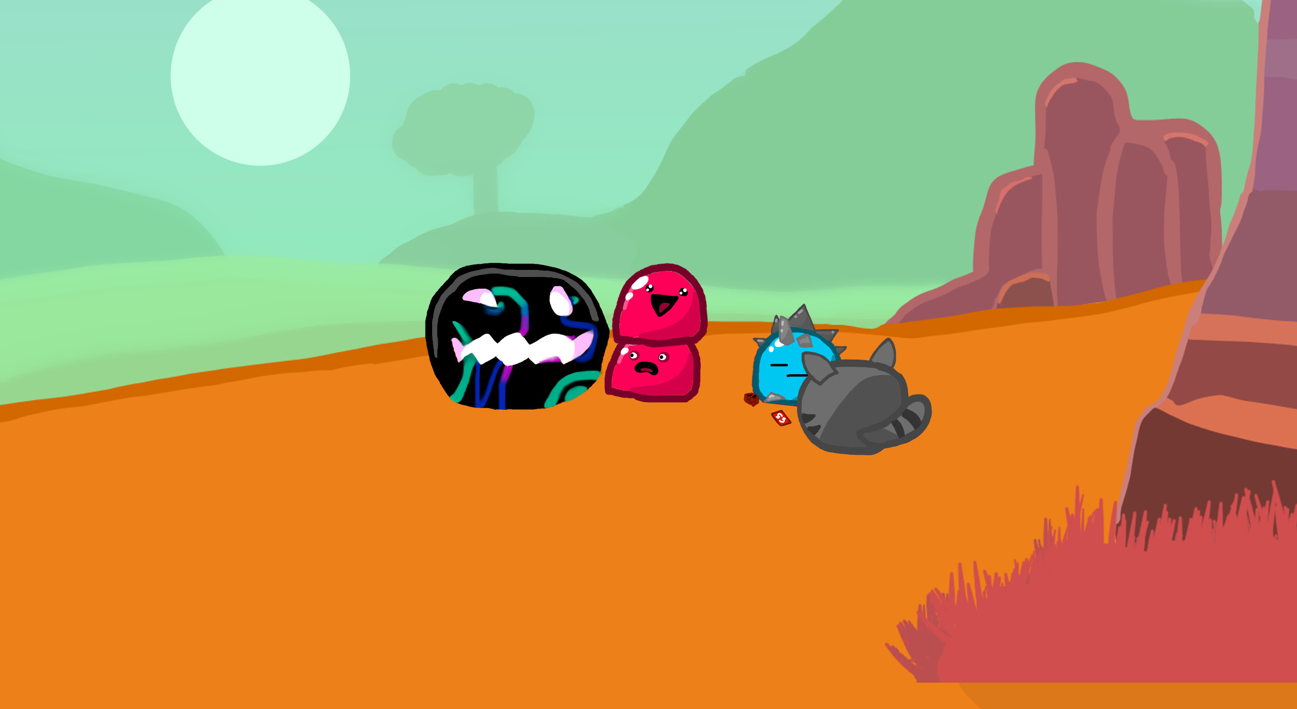 Slime Rancher mod chapter 1 by LoltrikHrap Mod for Friday Night Funkin ...