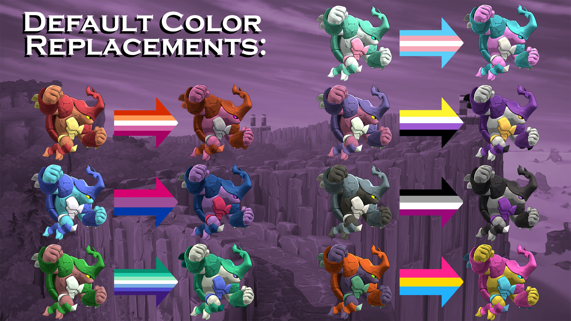 Prideful Kragg Mod for Rivals of Aether II | ROA2 Mods