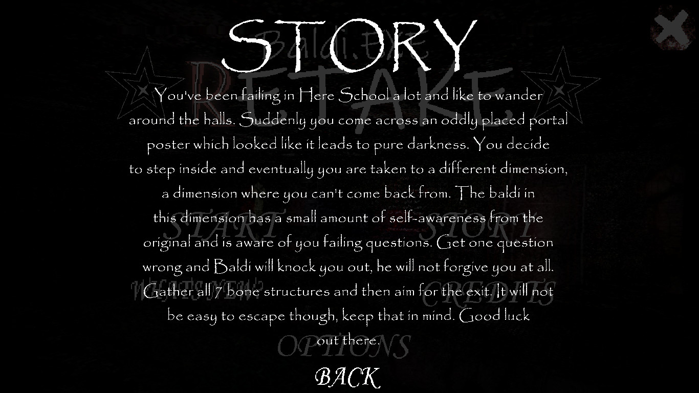 Baldi.EXE - RETAKE Mod for Baldi's Basics | Baldi Mods