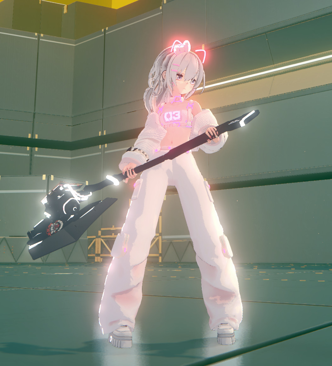 Whitewashed Megurine Piper Mod for Zenless Zone Zero | ZZZ Mods