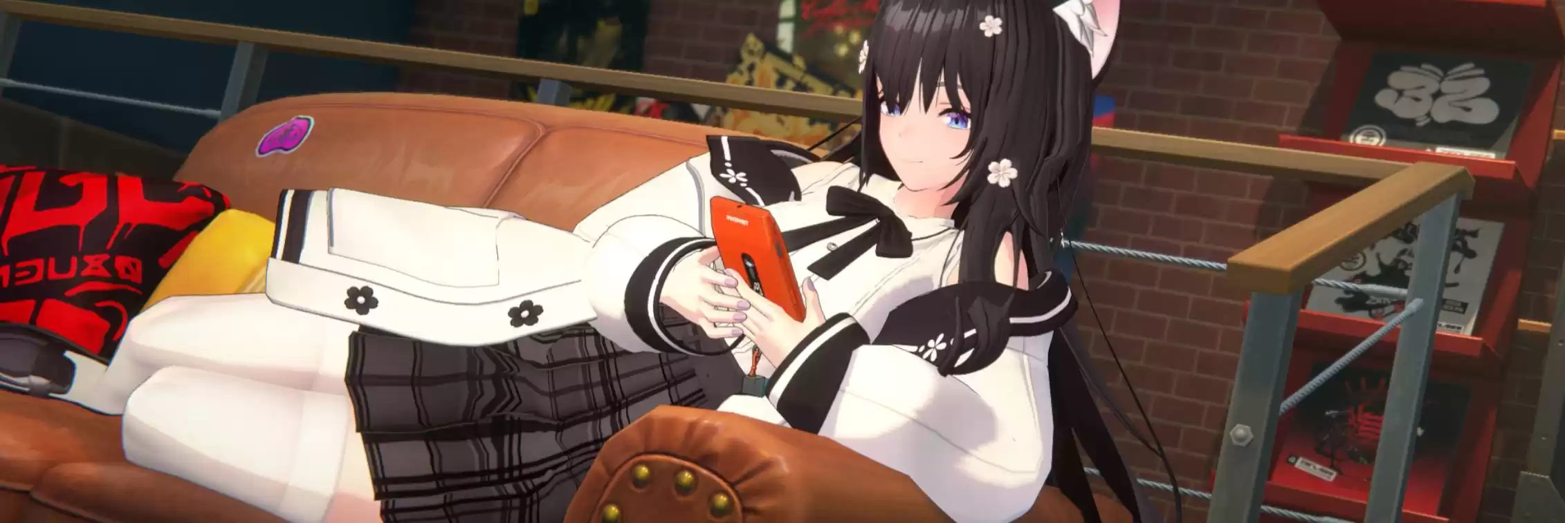 Belle - White Dress Cat Mod for Zenless Zone Zero | ZZZ Mods