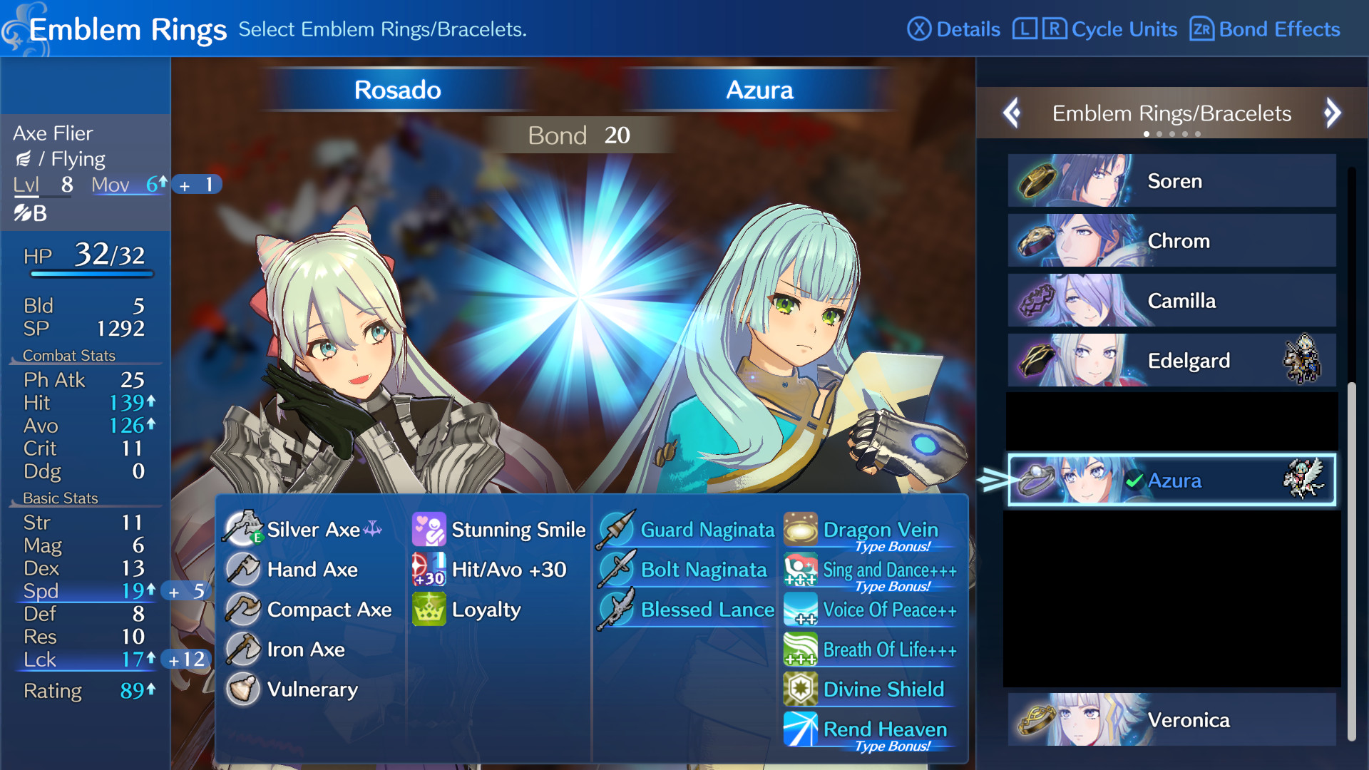 Emblem of Song, Azura. Mod for Fire Emblem Engage | FEE Mods