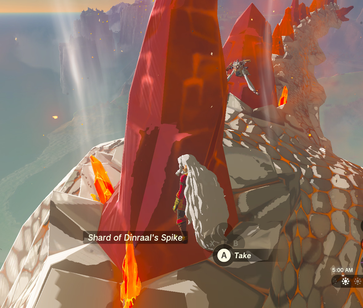Proud Dragon Spikes Mod for The Legend of Zelda: Tears of the Kingdom ...