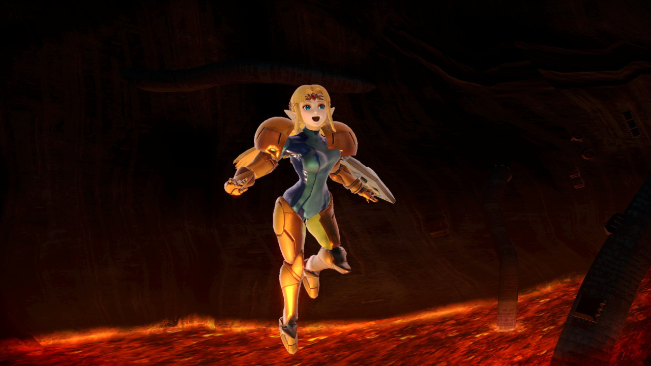 Zelda (Metroid Mix) Mod for Super Smash Bros. Ultimate | SSBU Mods
