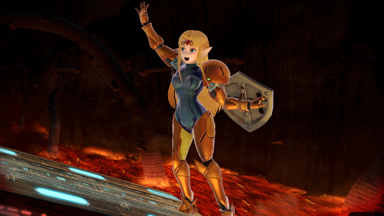 Zelda (Metroid Mix) Mod for Super Smash Bros. Ultimate | SSBU Mods