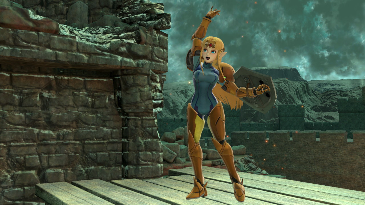 Zelda (Metroid Mix) Mod for Super Smash Bros. Ultimate | SSBU Mods