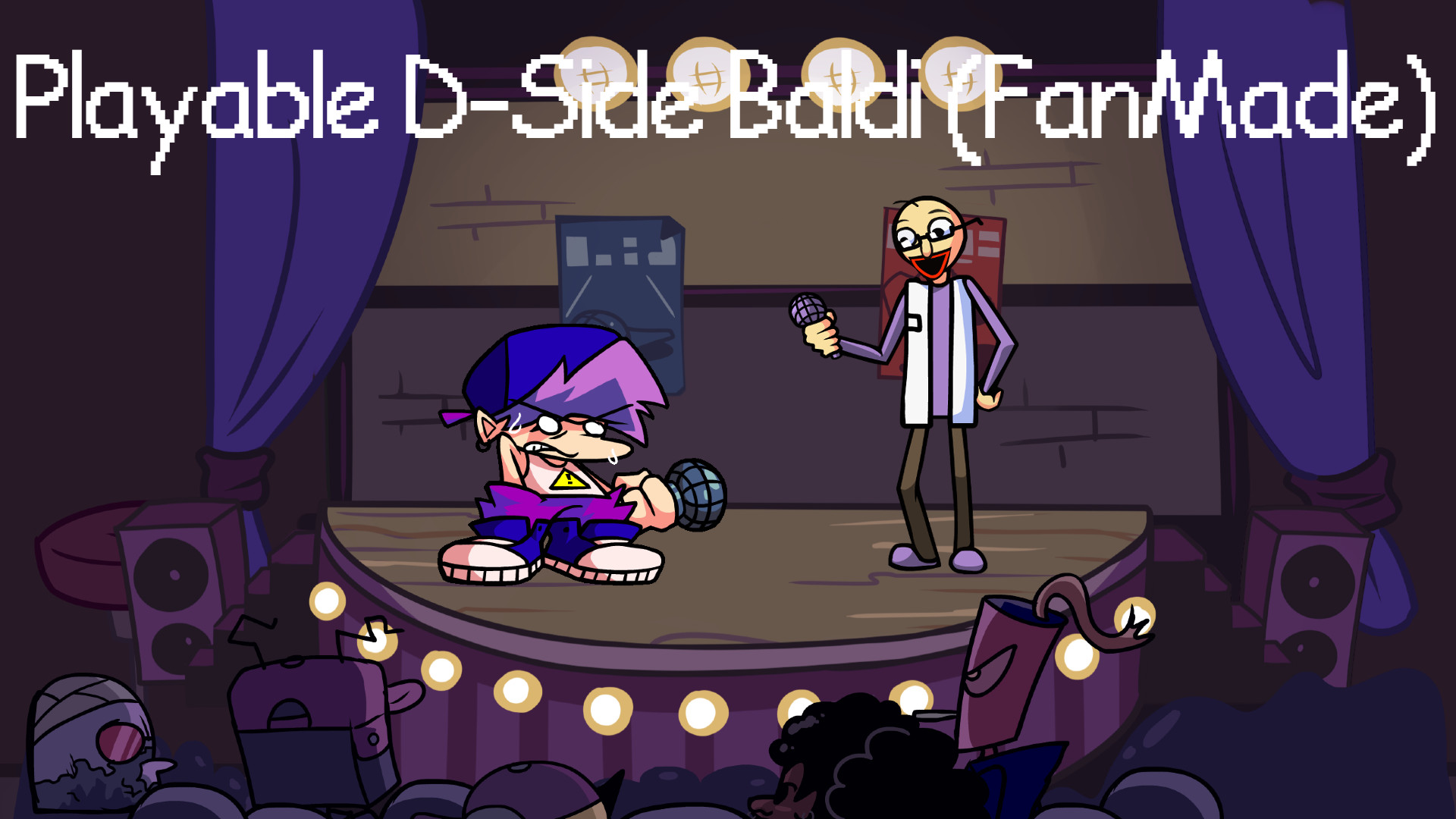 Playable D-Side Baldi (FanMade) + FLA Mod for Friday Night Funkin ...