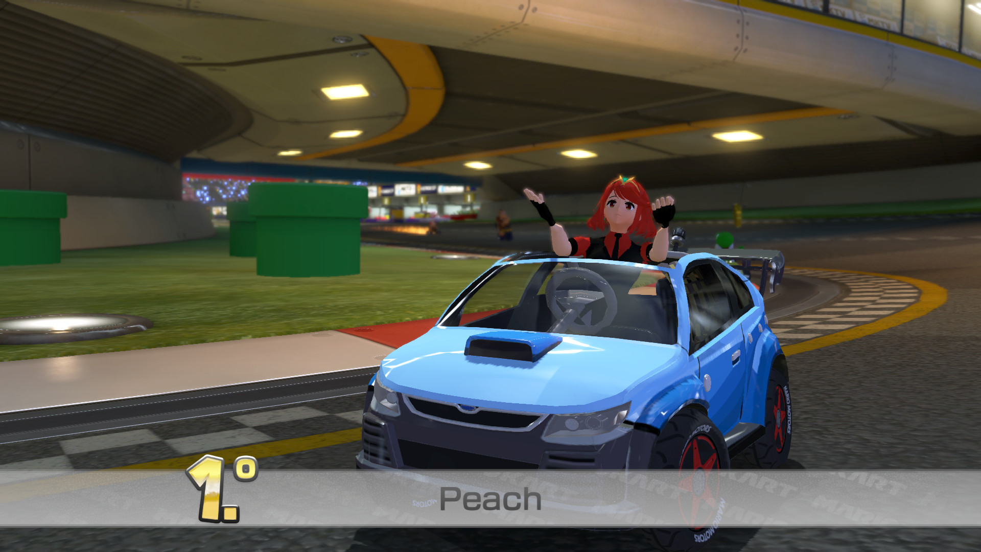 Pyra/Mythra (Tony's edition) Mod for Mario Kart 8 Deluxe | MK8D Mods