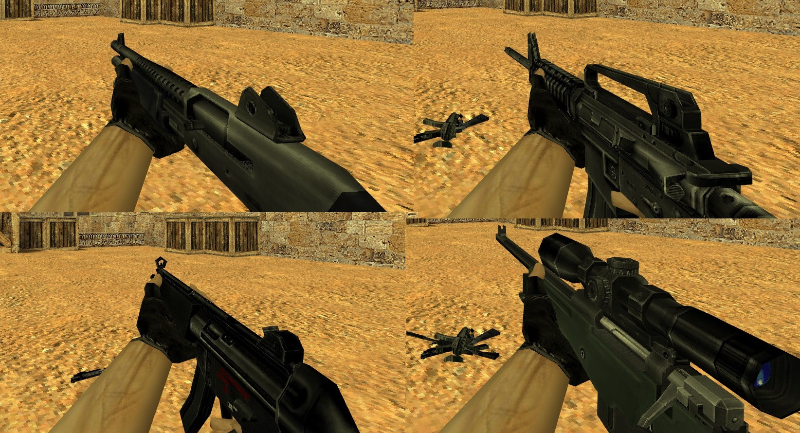 Beta Weapon Animation Pack Mod for Counter-Strike 1.6 | CS1.6 Mods