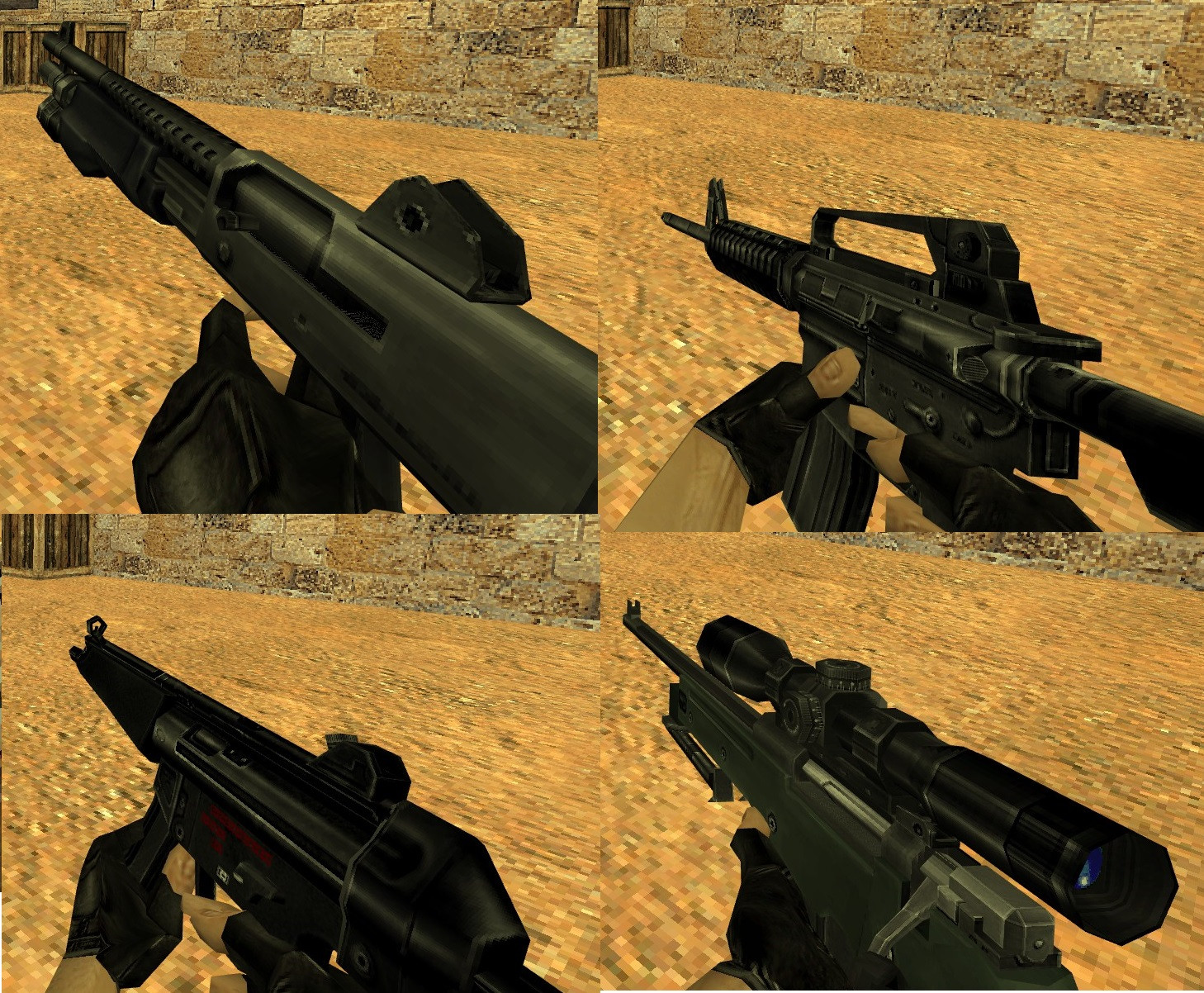 Beta Weapon Animation Pack Mod for Counter-Strike 1.6 | CS1.6 Mods