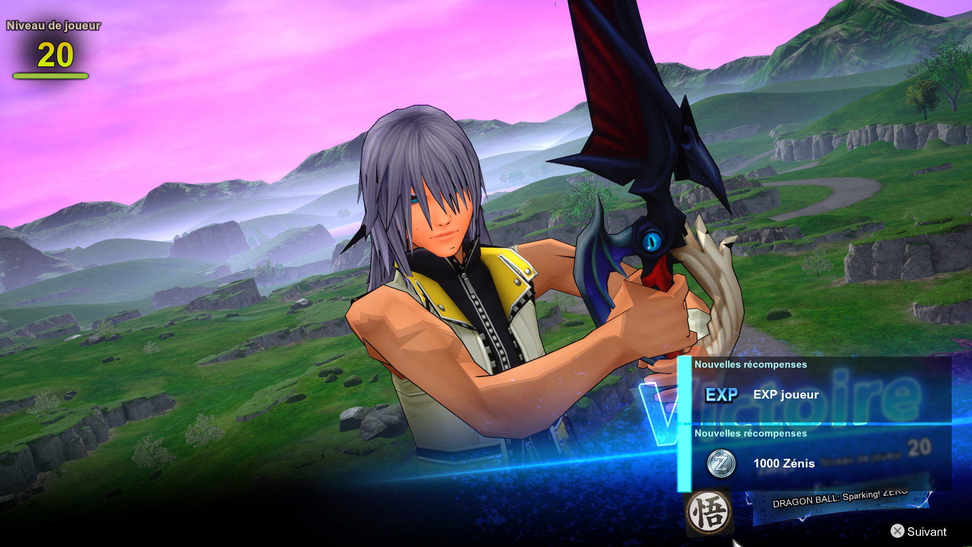 KH2 Riku over Tapion Mod for Dragon Ball: Sparking! ZERO | DBSZ Mods