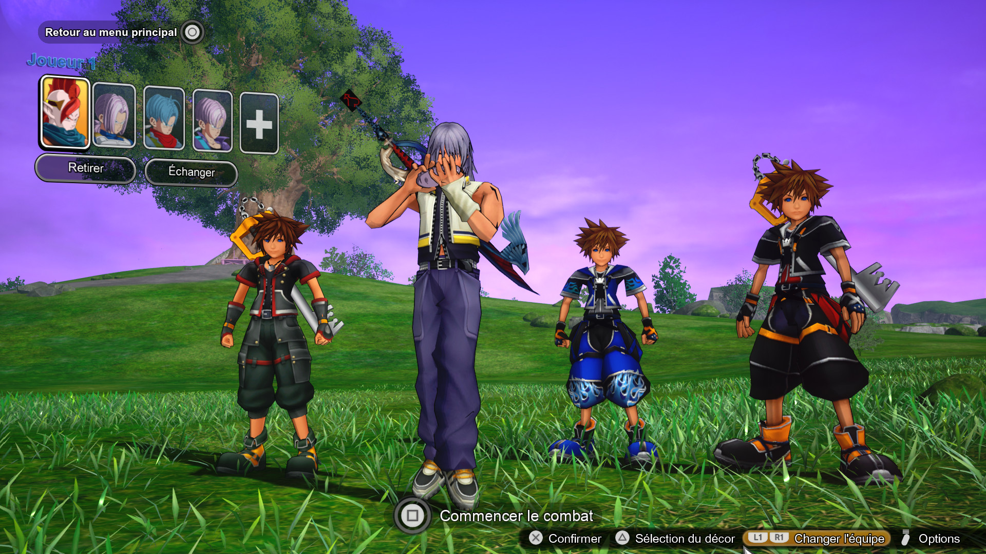 KH2 Riku over Tapion Mod for Dragon Ball: Sparking! ZERO | DBSZ Mods