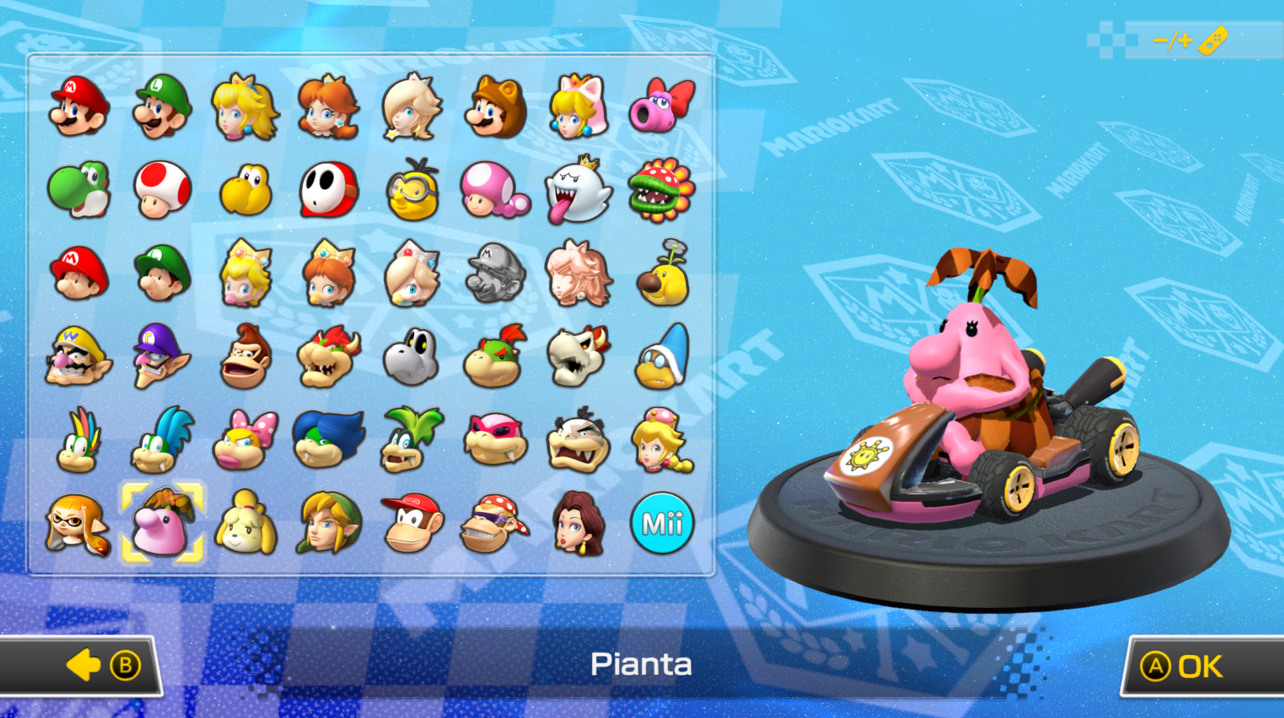 Pianta Mod for Mario Kart 8 Deluxe | MK8D Mods