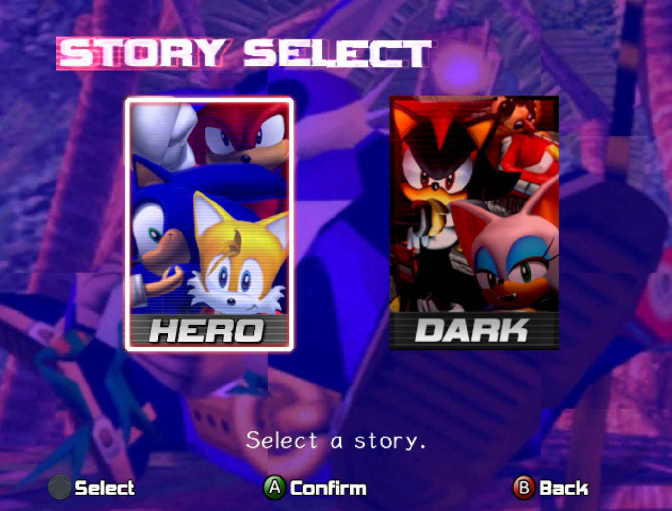 Big the Cat Menu theme Mod for Sonic Adventure 2 | SA2 Mods