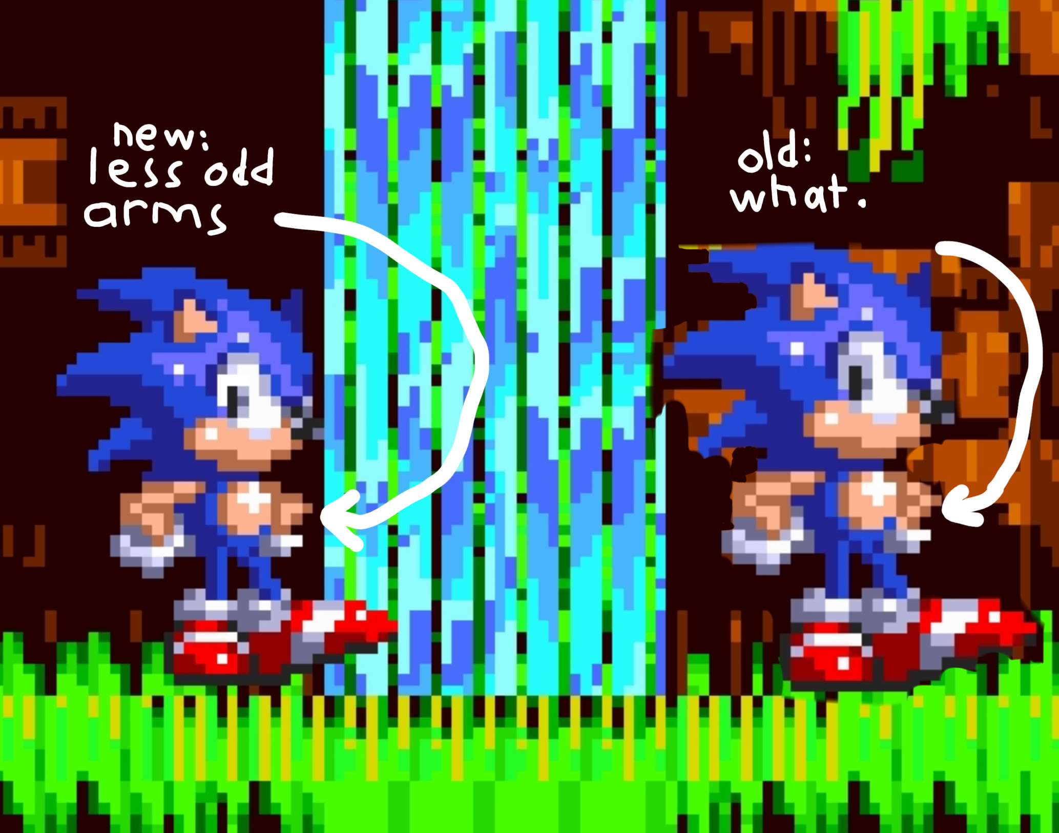 Bupz's Very Small Sonic Edits Mod for Sonic 3 A.I.R. | S3AIR Mods