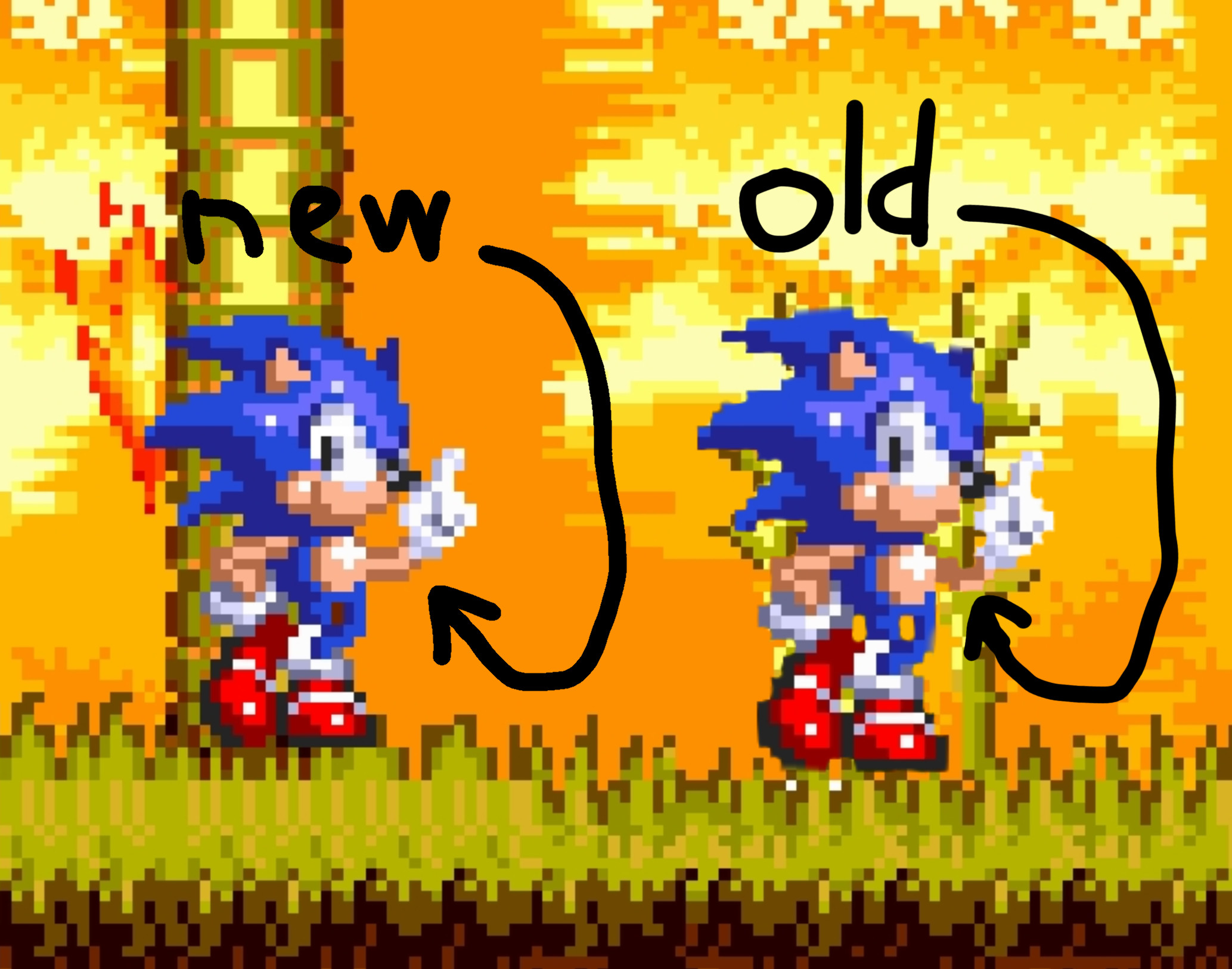 Bupz's Very Small Sonic Edits Mod for Sonic 3 A.I.R. | S3AIR Mods