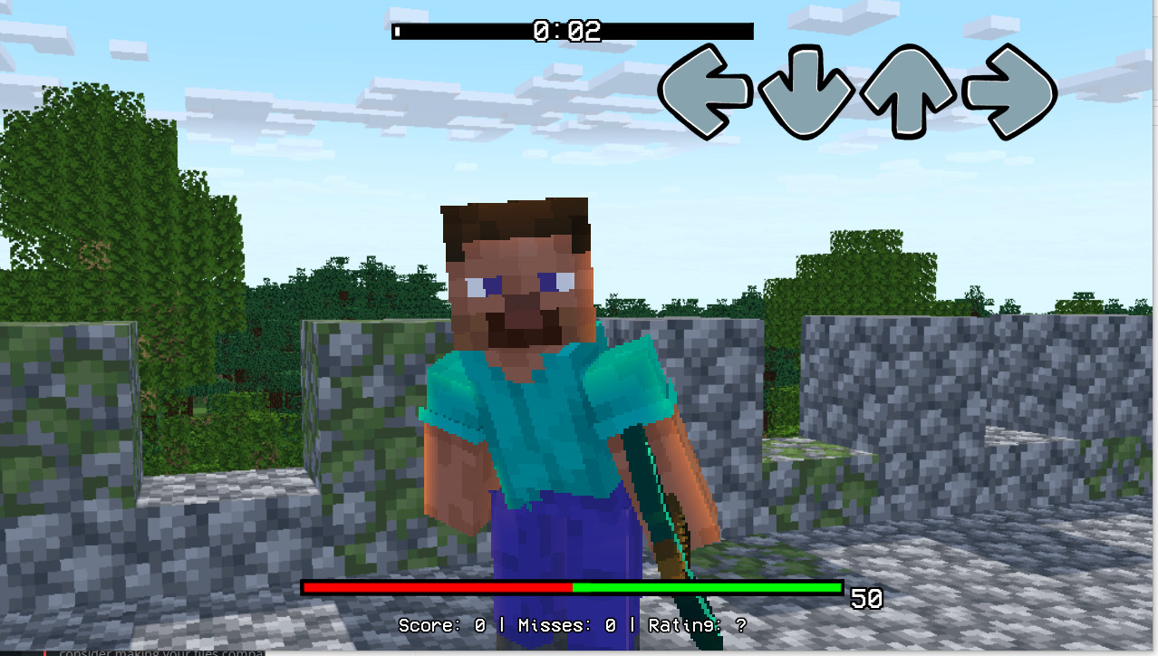 FNF VS STEVE Mod for Friday Night Funkin' | FNF Mods