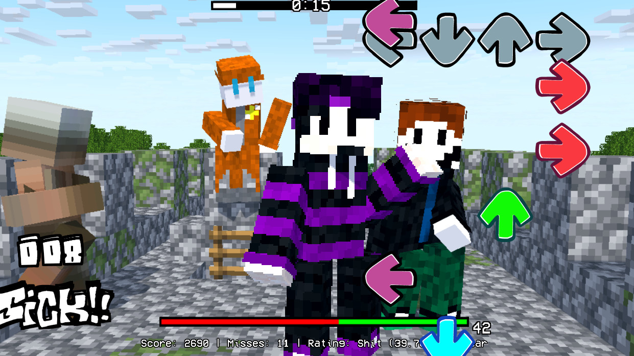 FNF VS STEVE Mod for Friday Night Funkin' | FNF Mods