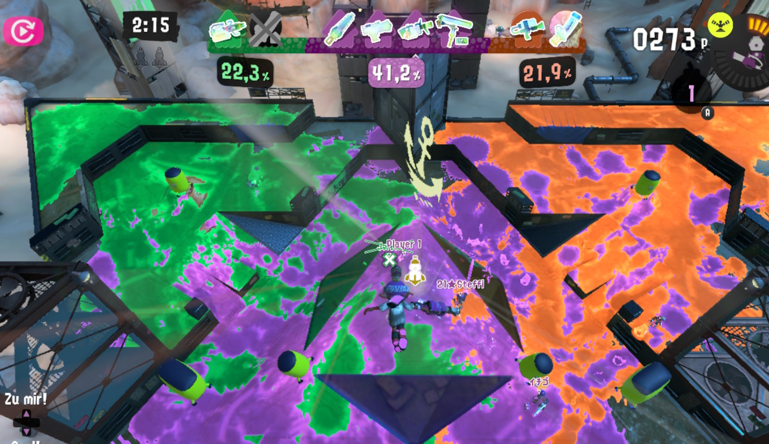 Holographic Weapon UI Mod for Splatoon 3 | Splatoon 3 Mods