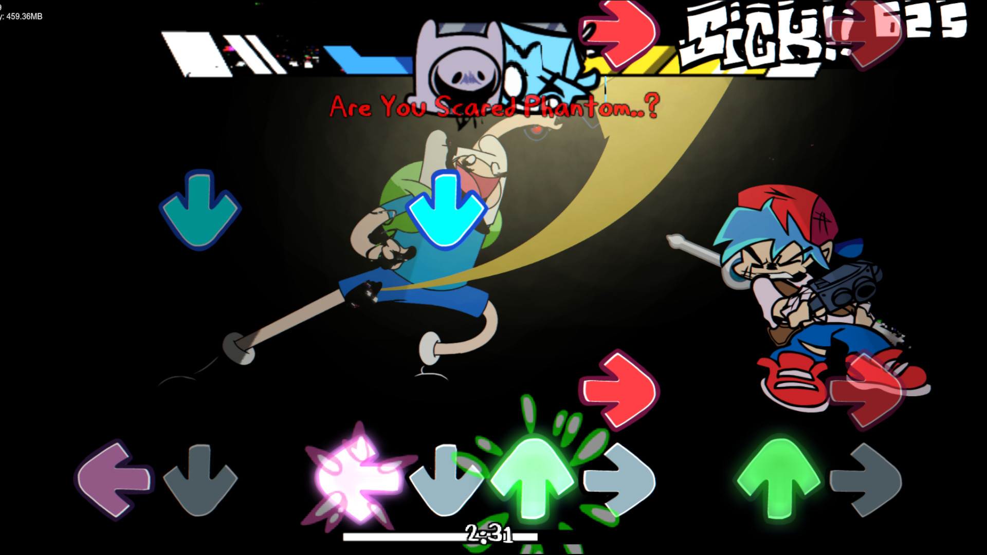 [SENSITIVE CONTENT] Fallen Hero Retake Collab Chart Mod for Friday ...