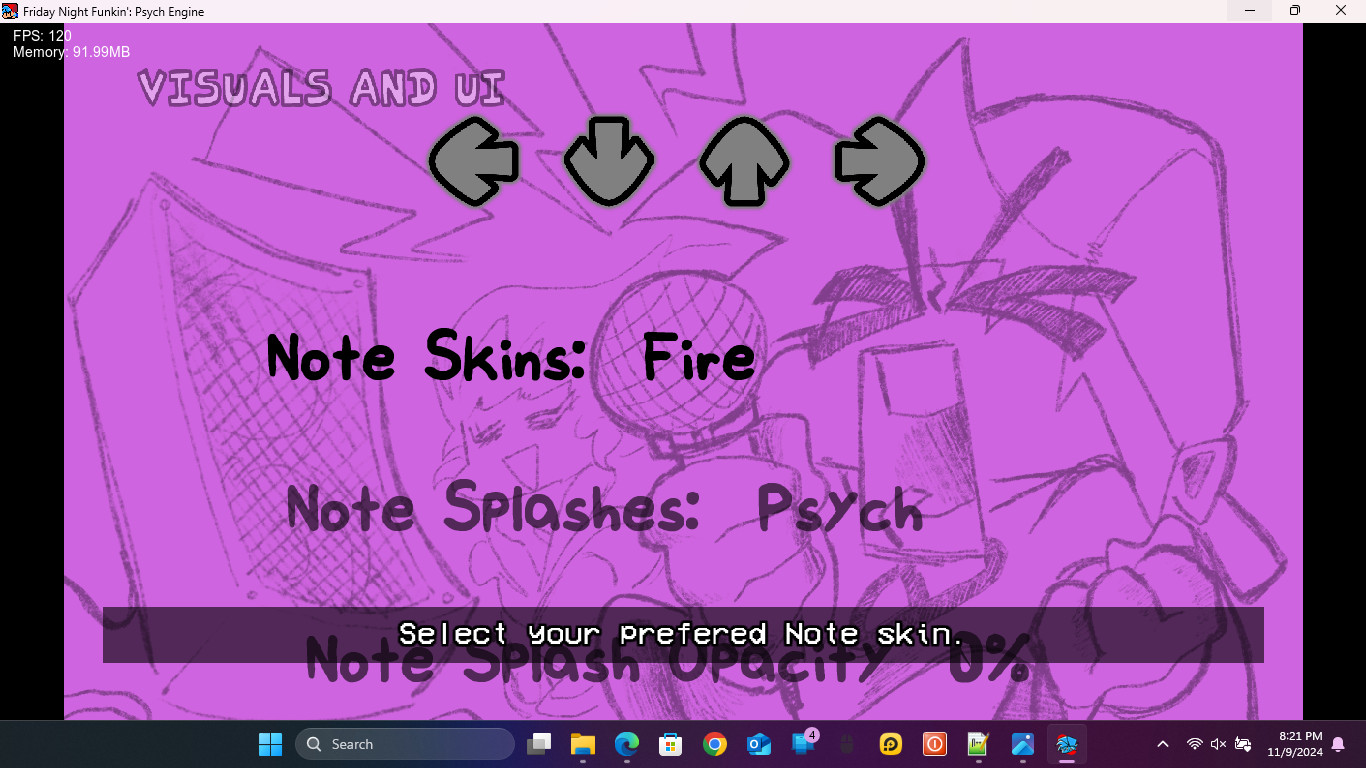 FIRE NOTE assets Mod for Friday Night Funkin' | FNF Mods