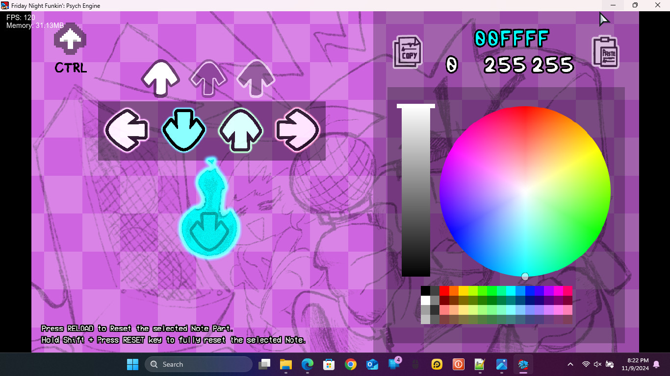 FIRE NOTE assets Mod for Friday Night Funkin' | FNF Mods