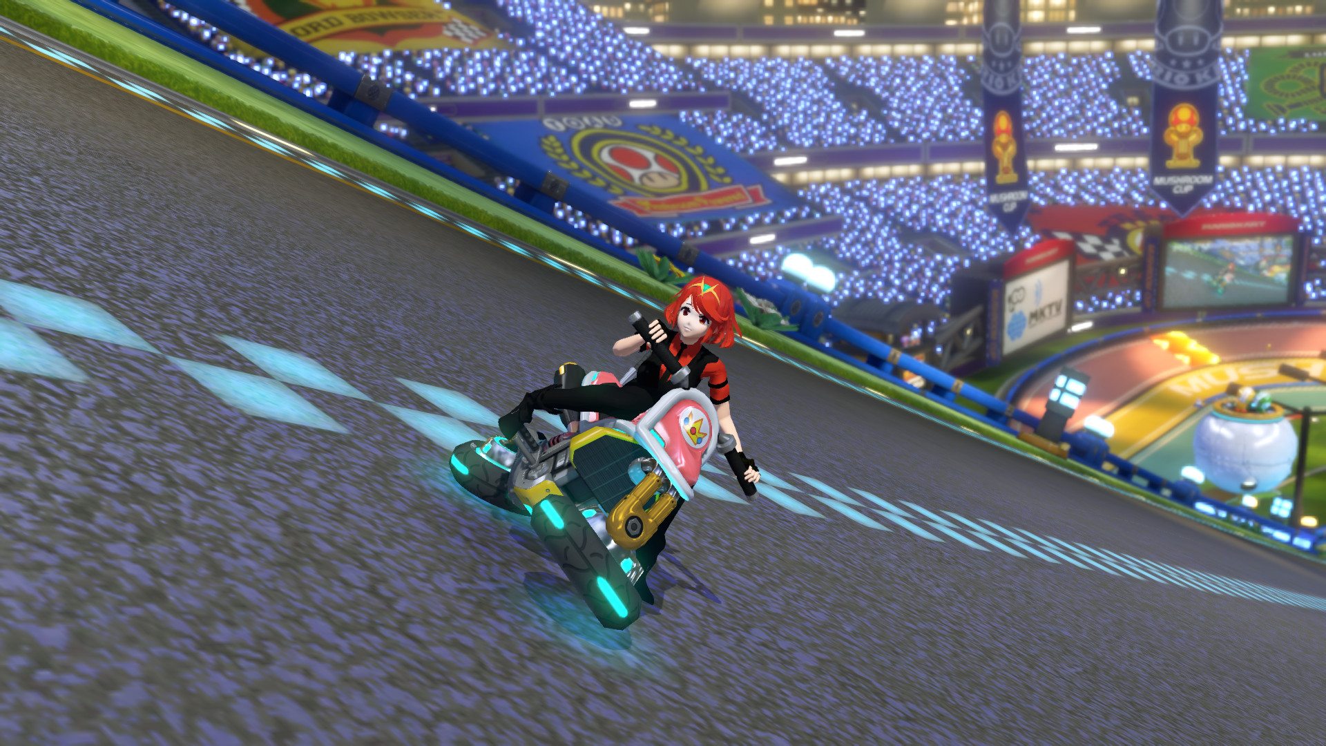 Pyra/Mythra (Tony's edition) Mod for Mario Kart 8 Deluxe | MK8D Mods